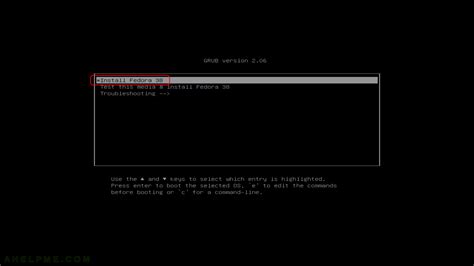 Minimal Network Installation Of Fedora 38 Server Edition