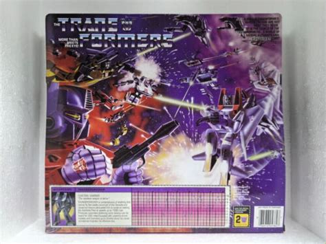 Transform G1 Thundercracker Reissue Brand New Action Figure Free Shipping Ebay