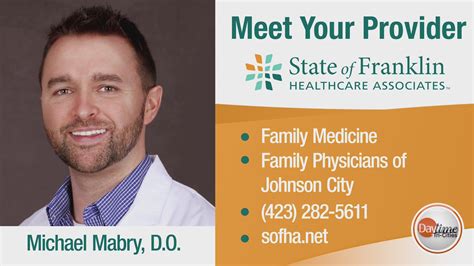 Meet Your Provider With State Of Franklin Healthcare Associates Dr