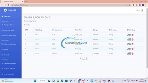 Website Asp net MVC Booking phòng khách sạn 5 sao full code báo cáo slide Sàn giao dịch