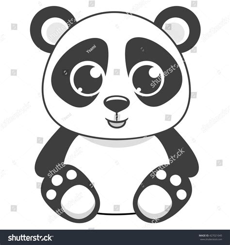 Cartoon Panda Vector Illustration 427021045 Shutterstock
