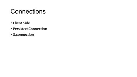 Building Real Time Applications With Aspnet Signalr Ppt Download