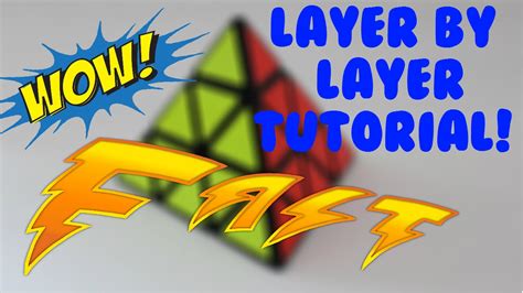 LBL Layer By Layer Tutorial Pyraminx SpeedCubing Metod YouTube