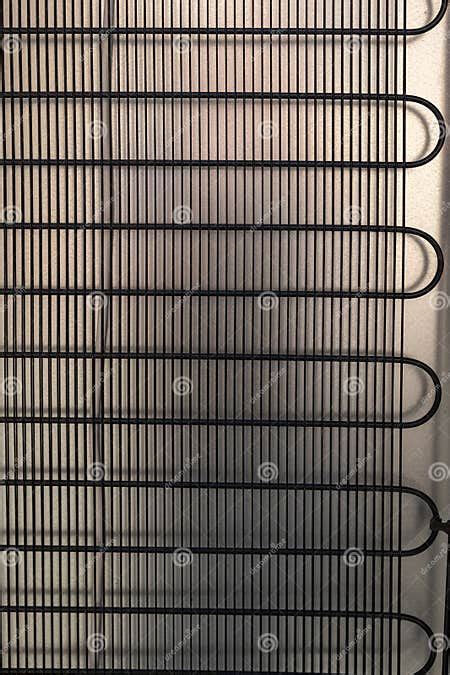 Cooling Fins From A Refrigerator Stock Image Image Of Fins Grid
