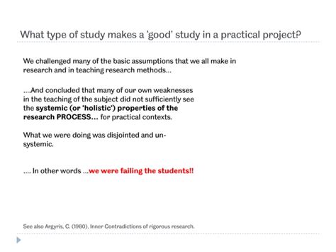 Bridging The Theory Practice Divide From Research Methods To