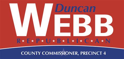 Block Walk Duncan Webb For Collin County Commissioner