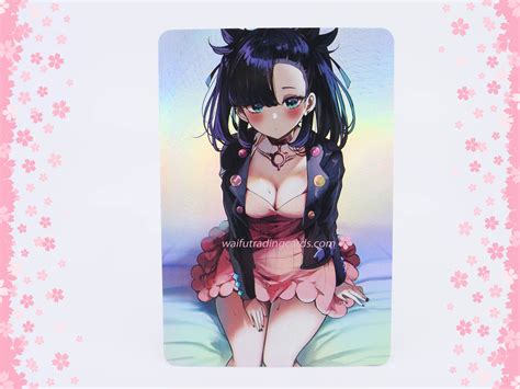 Waifu Trading Cards Pokemon Female Trainer Card Marnie