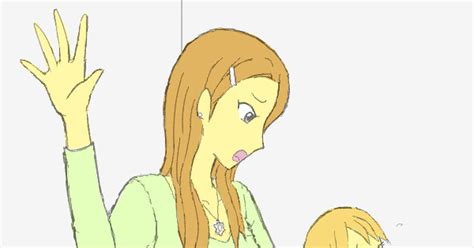 お尻ペンペン 小学生の頃の 英里（えり） Ryuのイラスト Pixiv