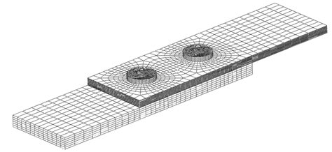 Reference Joint Model A Model Mesh And Boundary Conditions B Bolt