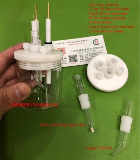 Sealed Cell Platinum Electrode Silver Chloride Electrode Platinum