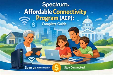 Spectrum Affordable Connectivity Program Acp Complete Guide Cable