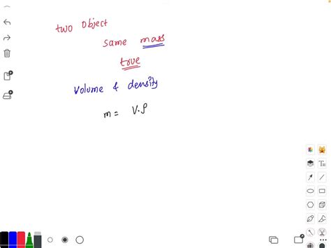 ⏩solved if two objects have the same mass what must be true choose