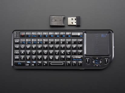 Miniature Wireless USB Keyboard With Touchpad ID 922 Adafruit