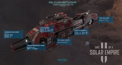 Sins Ii Dev Journal 2 Exploring The Kol Class Battleship Rpcgaming
