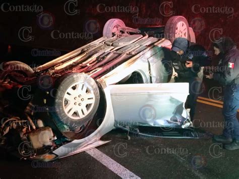 Aparatoso accidente en el Periférico deja dos lesionados Contacto Hoy