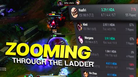 Rank 1 Naafiri Smurfing Through High Elo Youtube