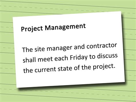 How To Write A Statement Of Work Sow 14 Steps With Pictures