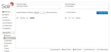 Analysis Screen Apache Solr Reference Guide