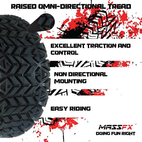 Massfx Sl 20x10 10 Frontrear Golf Cart Lawn And Garden Tire 4 Ply 1