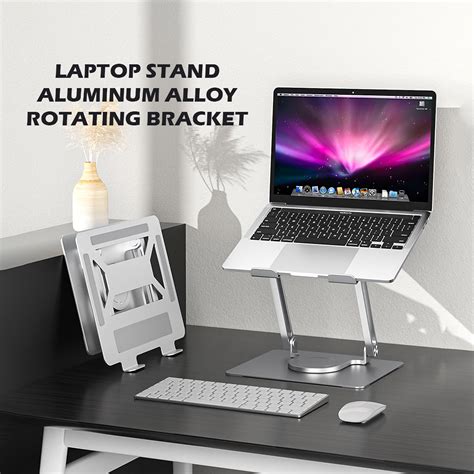 Aluminum Foldable Laptop Stand 360° Rotatable Sbleshop