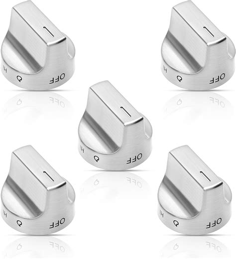 Stainless Steel W11159630 Stove Knob Compatible With