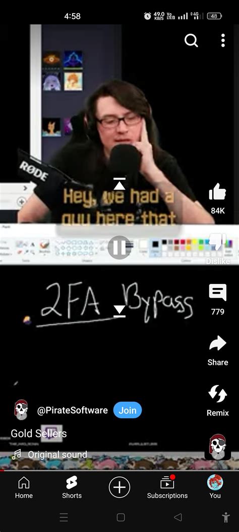 How Do I Remove This Annoying Ui In The Middle Of My Youtube Shorts