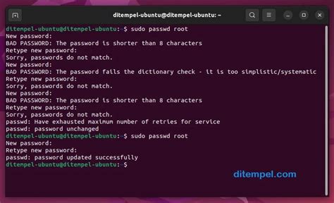 Login Sebagai Root Di Ubuntu Ditempel