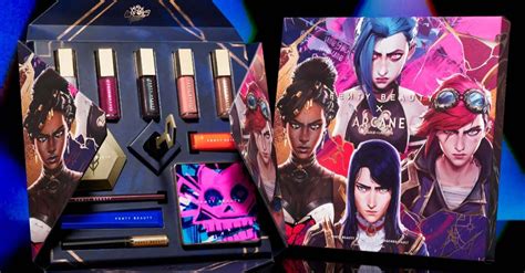 Vi Brant Looks Await Dive Into The Fenty Beauty X Arcane Collection