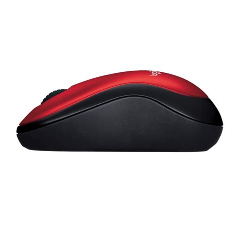 Mouse Inalámbrico Logitech M185 Rojo Wireless Precio Calidad Informatica