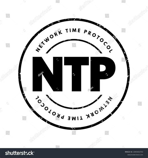 Ntp Network Time Protocol Networking Protocol Stock Illustration 2045402753