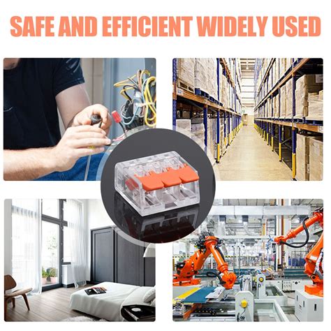 75pcs Wire Connector Push In Terminal Block Electr Grandado