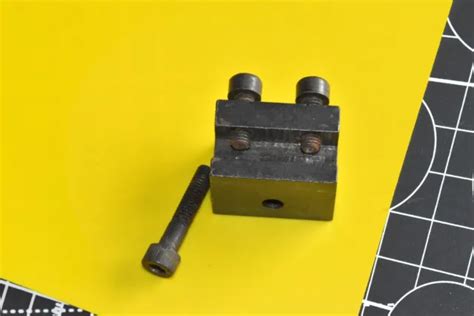 EMCO UNIMAT SL DB Modeling Lathe Tool Post No T Nut 18 00