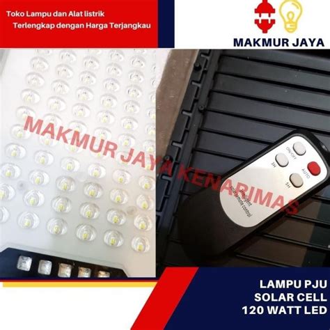 Jual Lampu Jalan Pju Solarcell Panel Surya Led W Lampu Pju Led W Sku Kota Depok