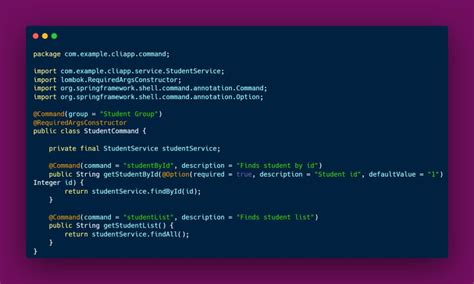 Spring Boot X Command Line Have You Ever Used A Spring Boot Application Without Hosting It On A
