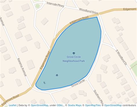 Grove Circle Neighborhood Park In Milford Map And Routes