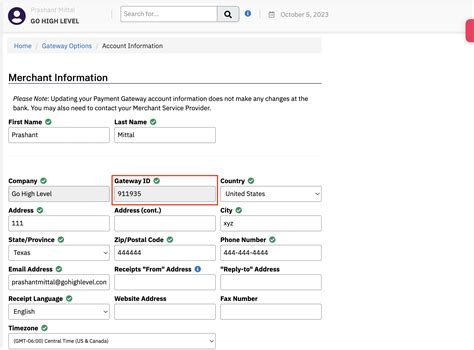 How To Set Up The Nmi Integration Fg Funnels Help Library
