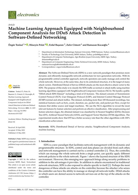 Pdf Machine Learning Approach Equipped With Neighbourhood Component