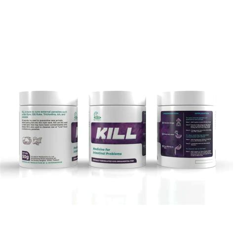 Kill ยาใช้ภายนอก 50g ใช้รักษาโรคจุดขาวสำหรับปลาสวยงาม