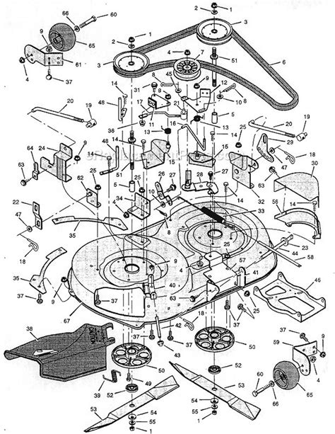 Yard Machine Riding Mower Belt Diagram