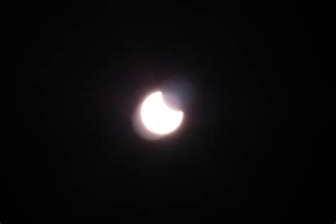 Partial Solar Eclipse In Pensacola Florida On October 17th 2023 Using A