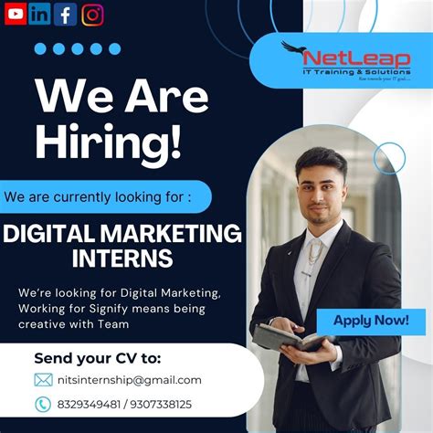 Netleap It Training And Solutions On Linkedin Digitalmarketing Internshipopportunity Joinourteam