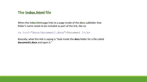Ppt Absolute Vs Relative Pathslinks Powerpoint Presentation Free