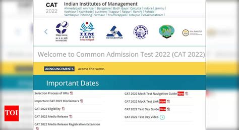 CAT Mock Test 2022 IIM Bangalore Activated Mock Test Link On Iimcat Ac