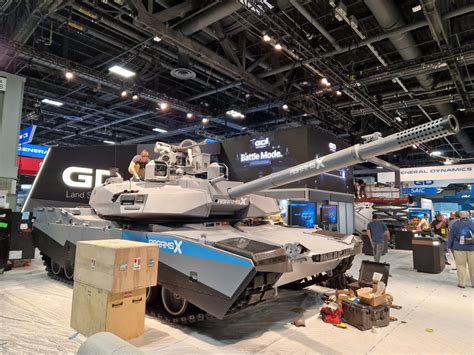 General Dynamics показала прототип новейшего танка Abramsx — с