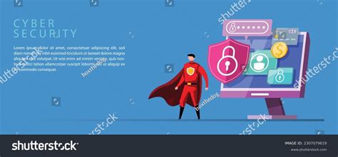 Vector Eps Security Guard Protect Data Stock Vector Royalty Free Shutterstock