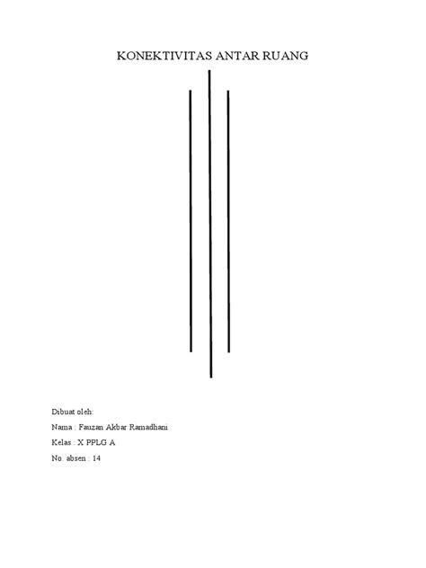 Konektivitas Antar Ruang Fauzan 14 X Pplg A Pdf