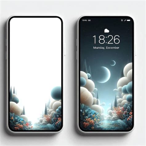 Customizable Mobile Mockup For Tailored App UI Displays Premium AI Generated Image