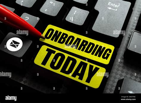 Sign Displaying Onboarding Word Written On Action Process Of