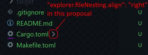 Filenesting The Folding Ui Alignment Setting Proposal · Issue 148925 · Microsoftvscode · Github