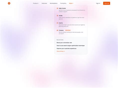 Flyout Menu Ui Design By Tushar Kanjariya On Dribbble